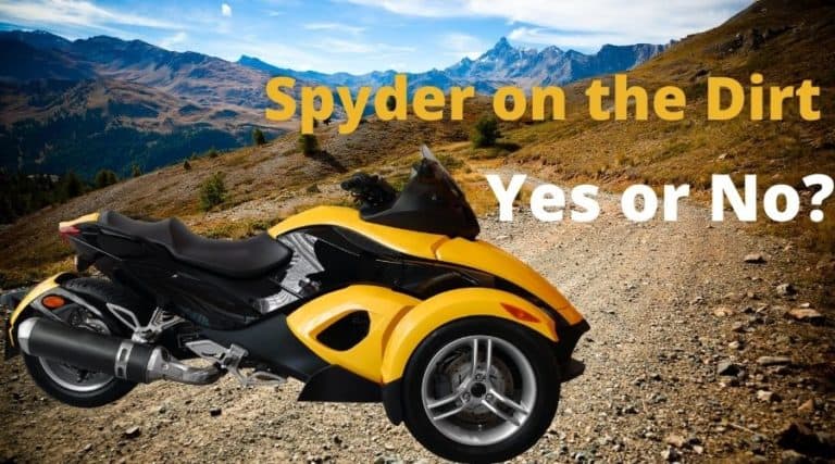 Can I Ride My Can-Am Spyder Offroad? (On The Dirt) - Frontaer